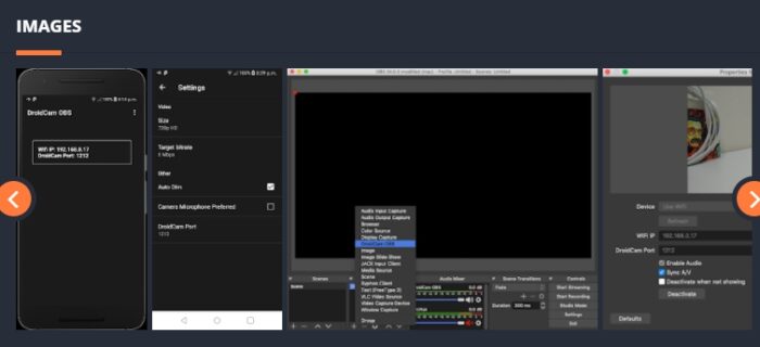 Droidcam OBS MOD pro - Ioio Design